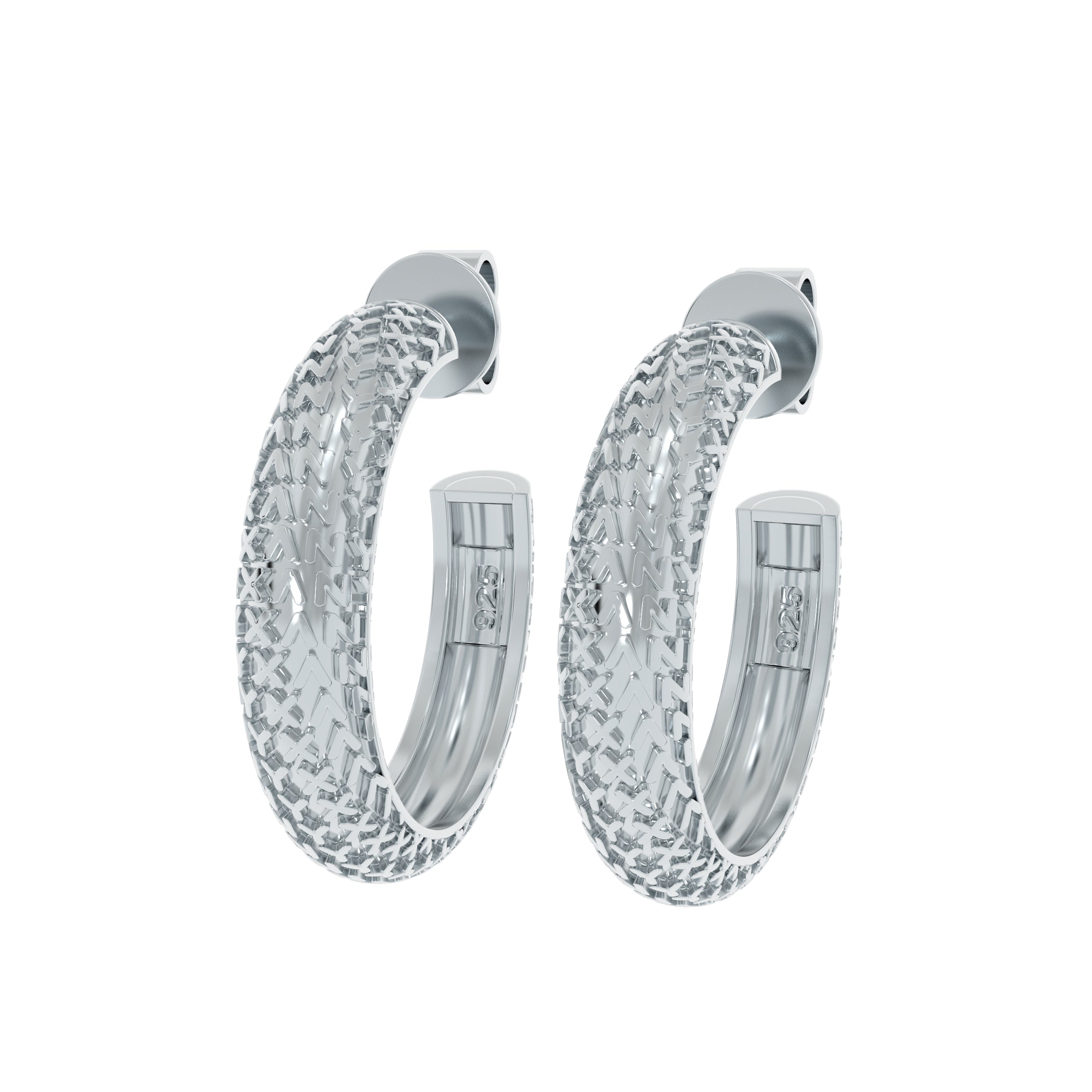 Earrings in Sterling Silver – Sculptural & Timeless Designs | NYXA