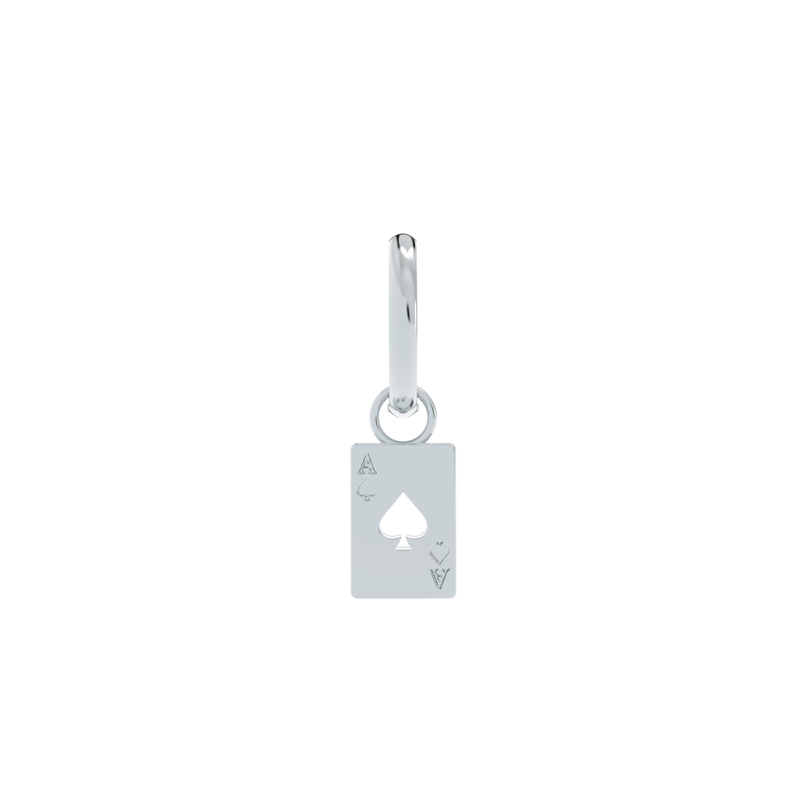 Ace Card Sterling Silver Earrings – Luck Meets Modern Luxury – NYXA